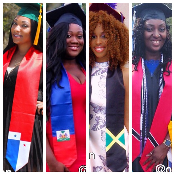 Accessories | Country Flag Graduation Stolessash Unisex | Poshmark